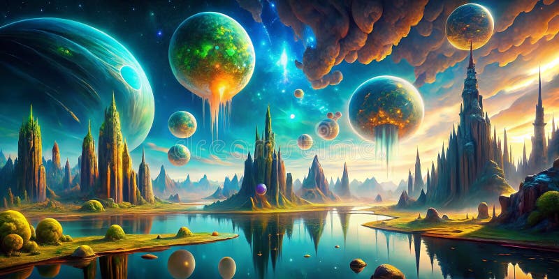 Envision a Stunning Digital Landscape for July 2026 a Surreal Desktop ...