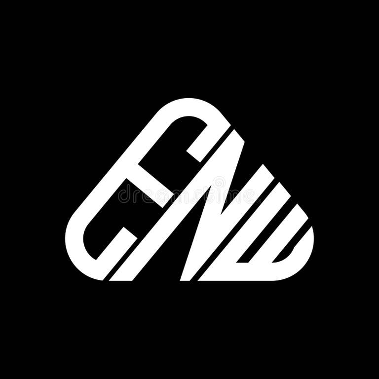 ENW Letter Logo Creative Design with Vector Graphic, ENW Simple and ...