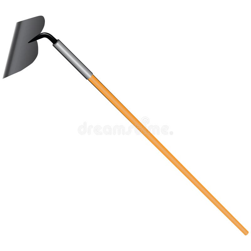 Ferramentas de jardinagem ilustração do vetor. Ilustração de enxada ...