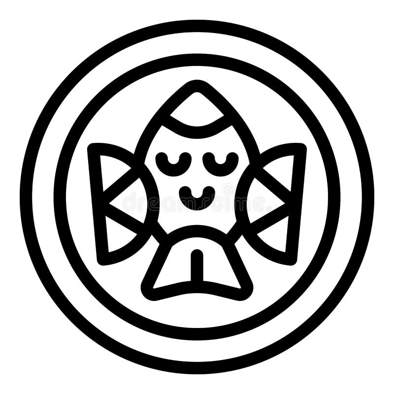 Enzymes Atom Icon Outline Vector. Chain Structure Stock Vector ...