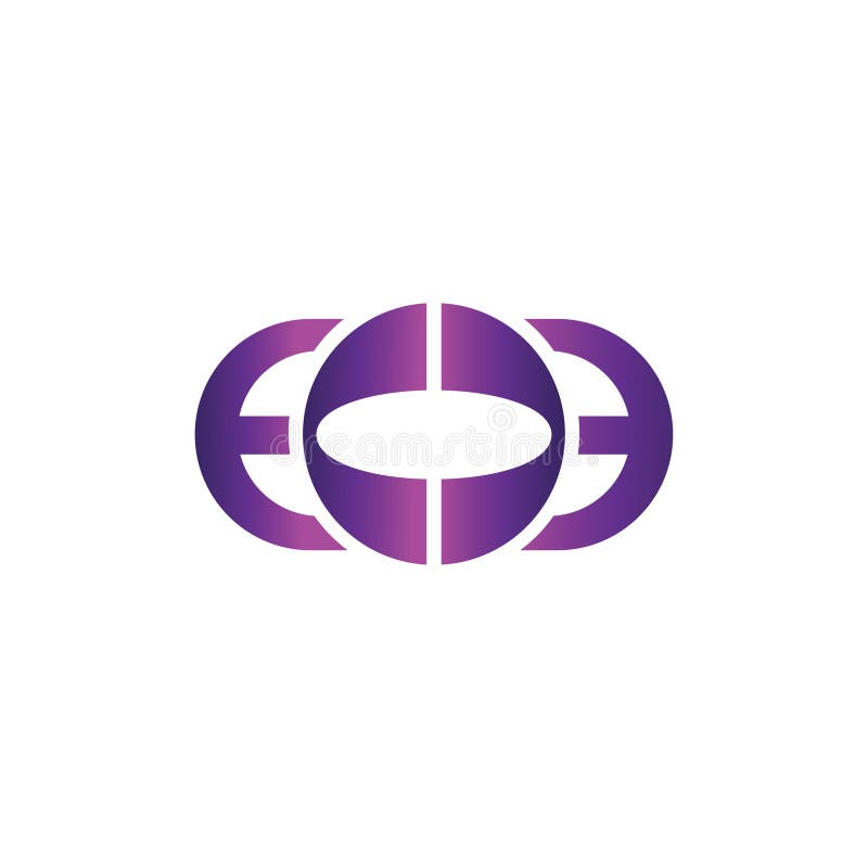 EO Logo Template Company Design Illustration Abstract Vector Stock ...