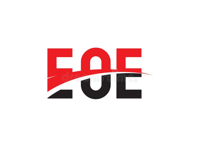 EOE Letter Initial Logo Design Vector Illustration Stock Vector ...