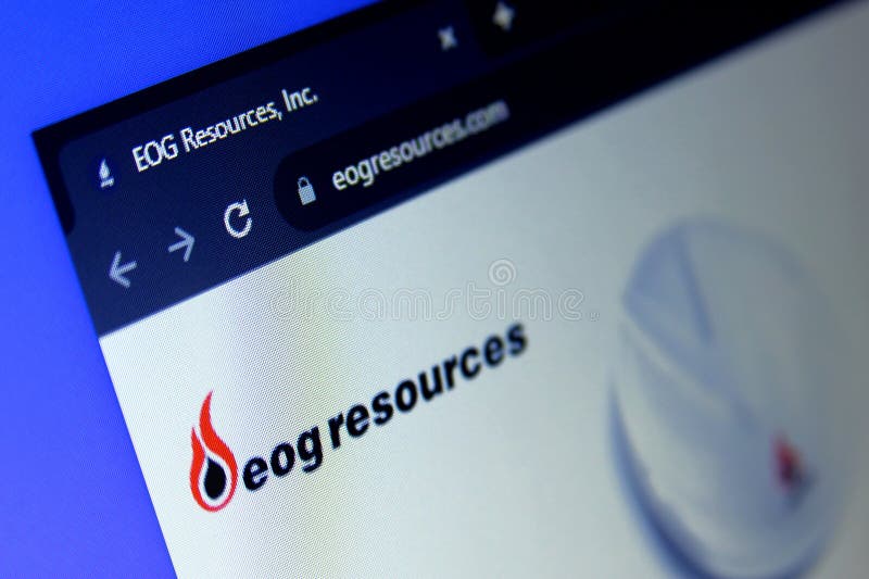 EOG Resources Energy Company Editorial Photo - Image of page, trademark ...