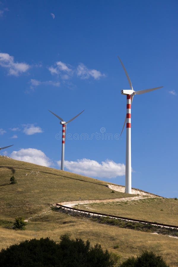 Eolic energy stock image. Image of ecology, power, green - 15909921
