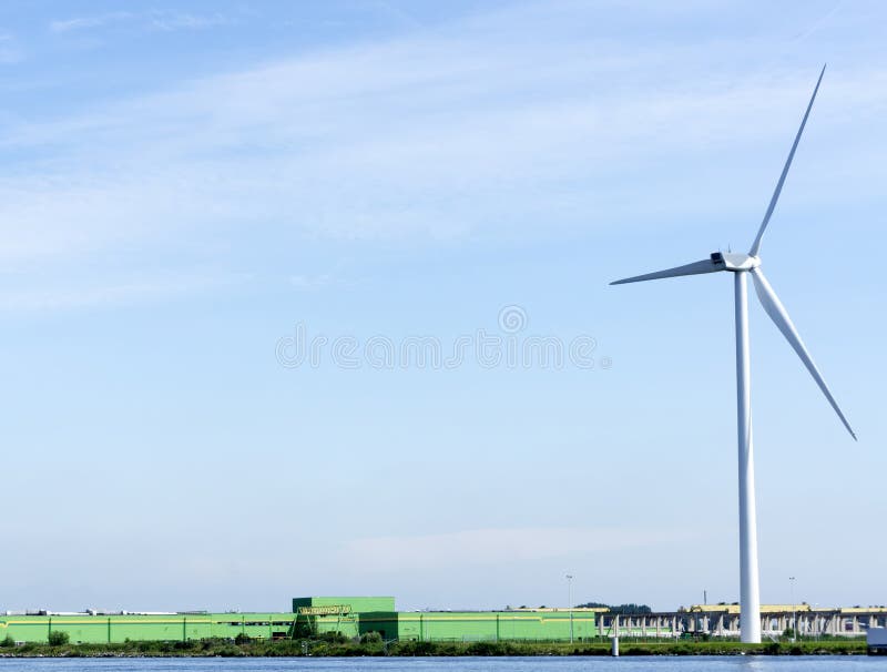 Eolic power plant stock photo. Image of windpower, renewable - 88988576