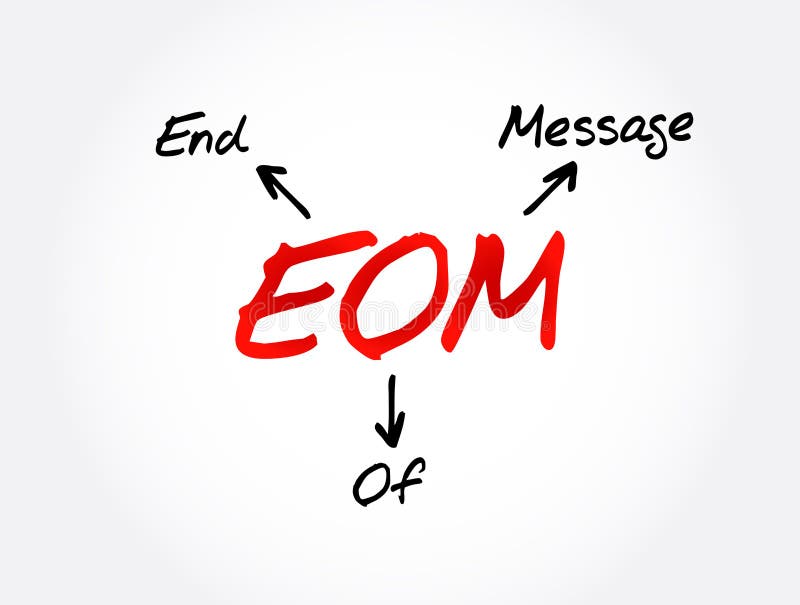 Eom Stock Illustrations – 33 Eom Stock Illustrations, Vectors & Clipart ...