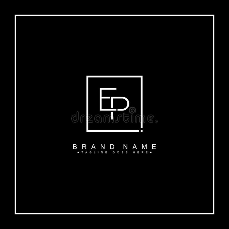 EP Minimal Vector Logo - Simple Business Logo for Monogram E and P ...