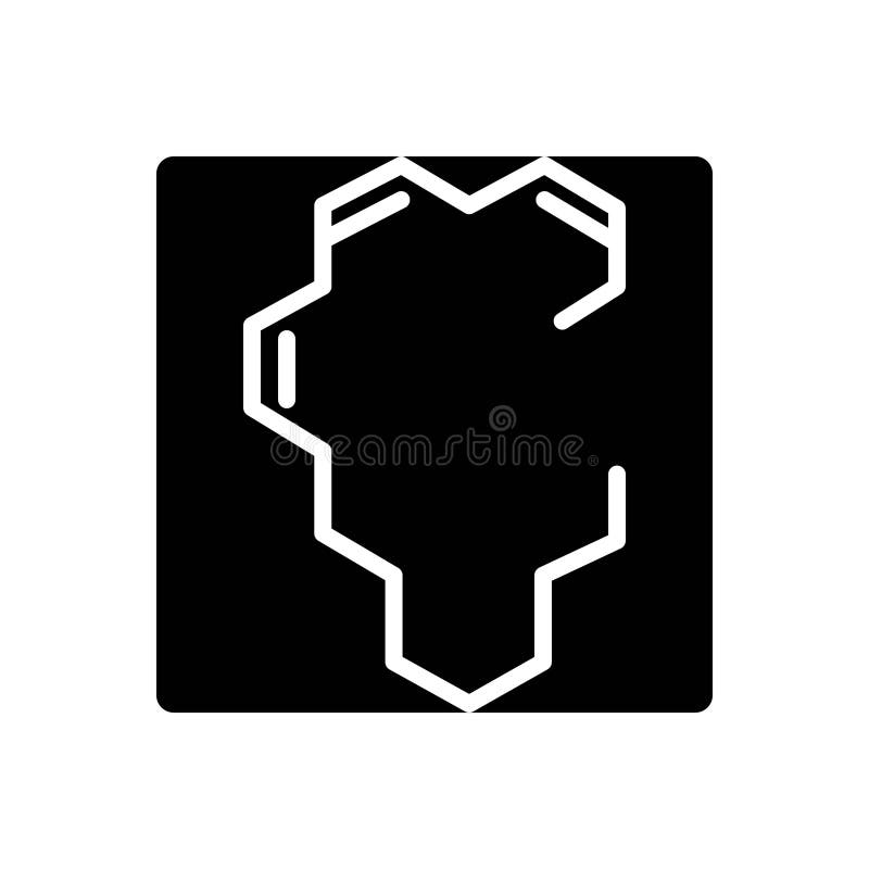 Black Solid Icon for Epa, Chemical and Structure Stock Vector ...
