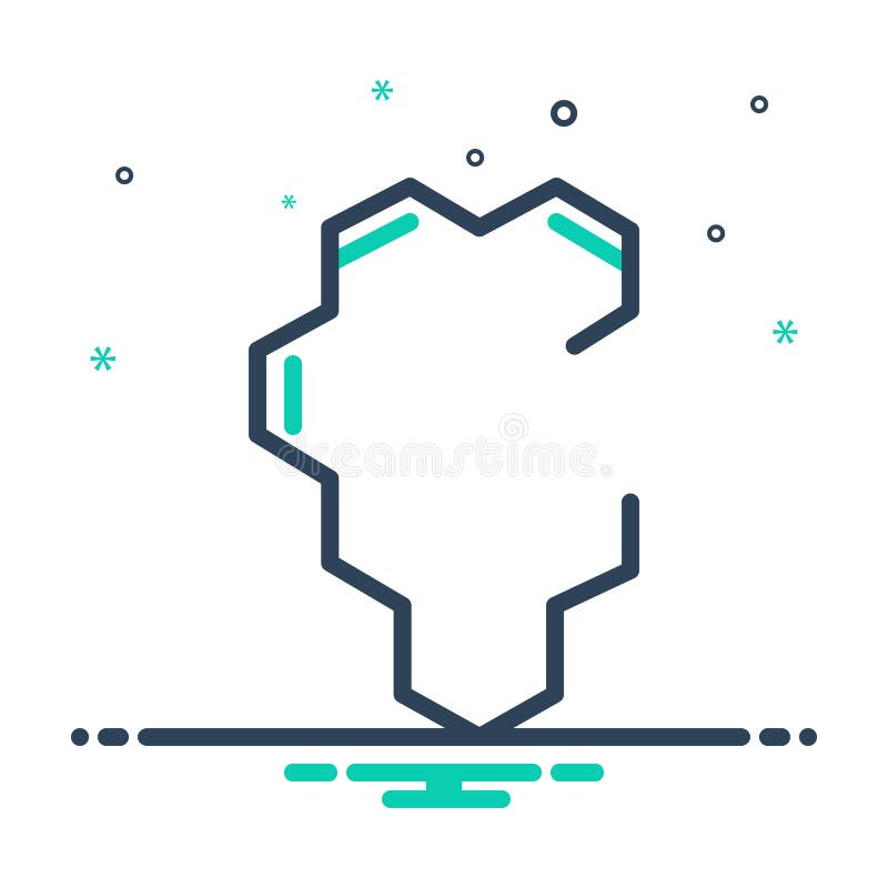 Mix Icon for Epa, Chemical and Structure Stock Vector - Illustration of ...