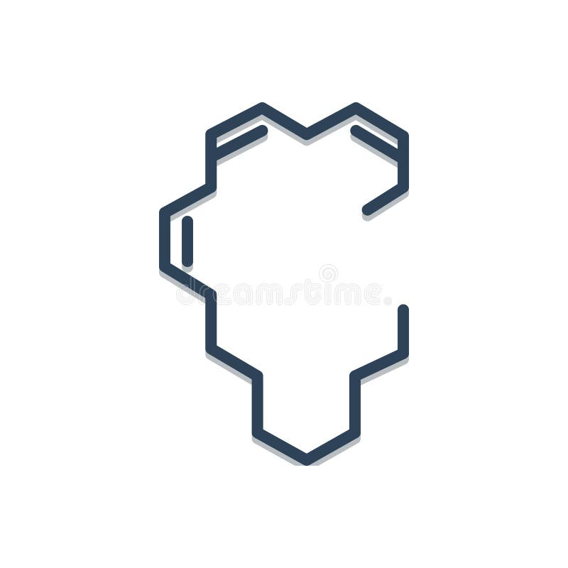 Color Illustration Icon for Epa, Structure and Chemical Stock ...