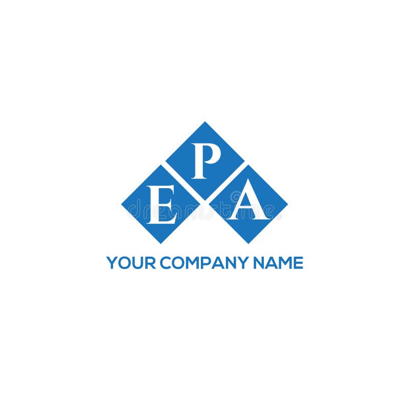 EPA Letter Logo Design on White Background. EPA Creative Initials ...