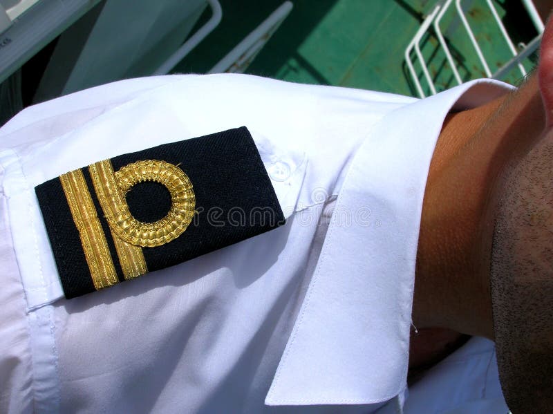 Navy epaulet stock photo. Image of bank, keel, chief, mast - 6701808