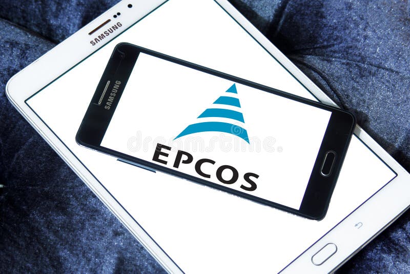 Epcos Electronics Company Logo Editorial Stock Photo - Image of ...