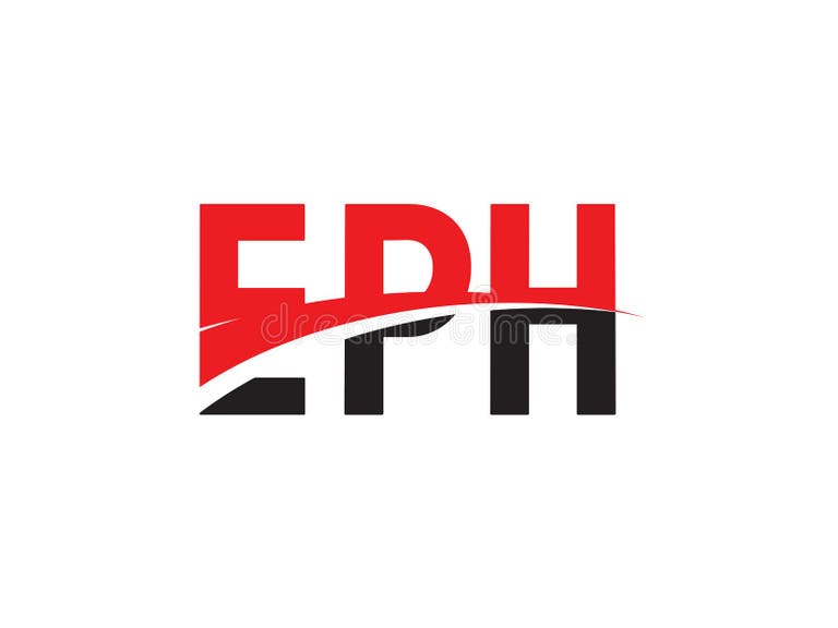 EPH Letter Initial Logo Design Vector Illustration Stock Vector ...