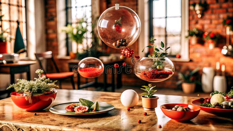 Ephemeral Echoes: a Surreal Still Life of Floating Objects and ...