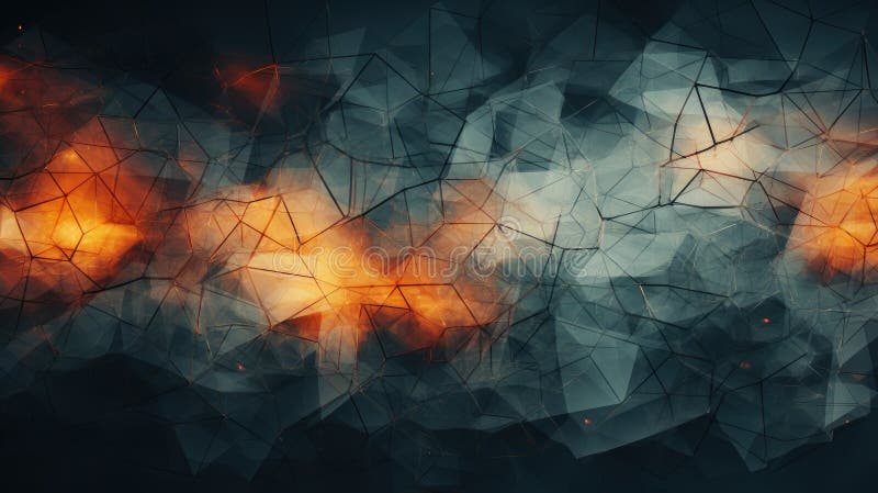 Ephemeral Mesh: Eroded Transparent Grid Stock Photo - Image of ...