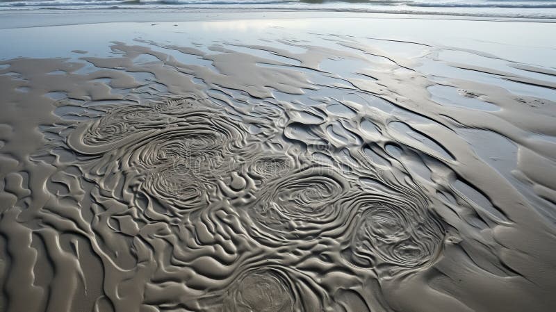 Ephemeral Sand Art: Distorted Forms and Organic Expressionist Patterns ...