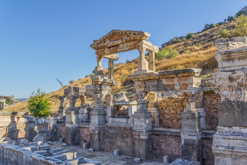 Ephesus stock photo. Image of landmark, turkey, architectural - 22932842