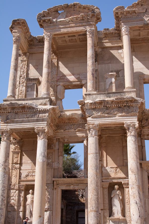 Ephesus Library stock image. Image of kusadasi, architectural - 28645615