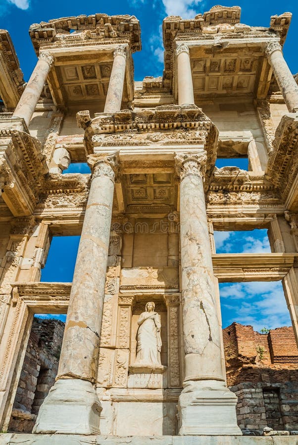 Ephesus ruins Turkey stock photo. Image of landmark, travel - 31515644