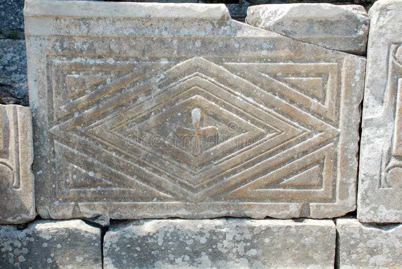 Ephesus, Turkey stock image. Image of carved, marble - 19949149
