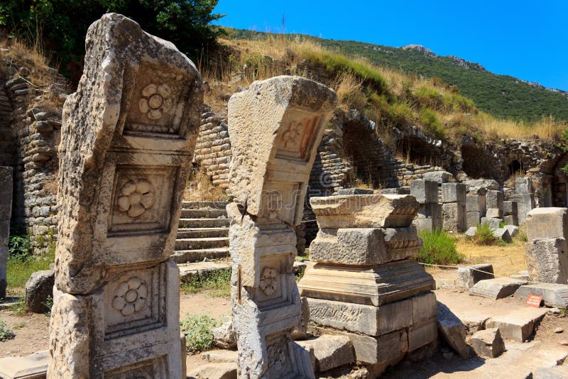 Ephesus, Turkey stock photo. Image of anatolia, brick - 20902348