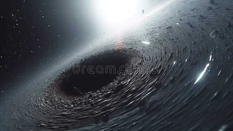 Epic Astronomical Absolution Blackhole Cluster Stock Illustration ...