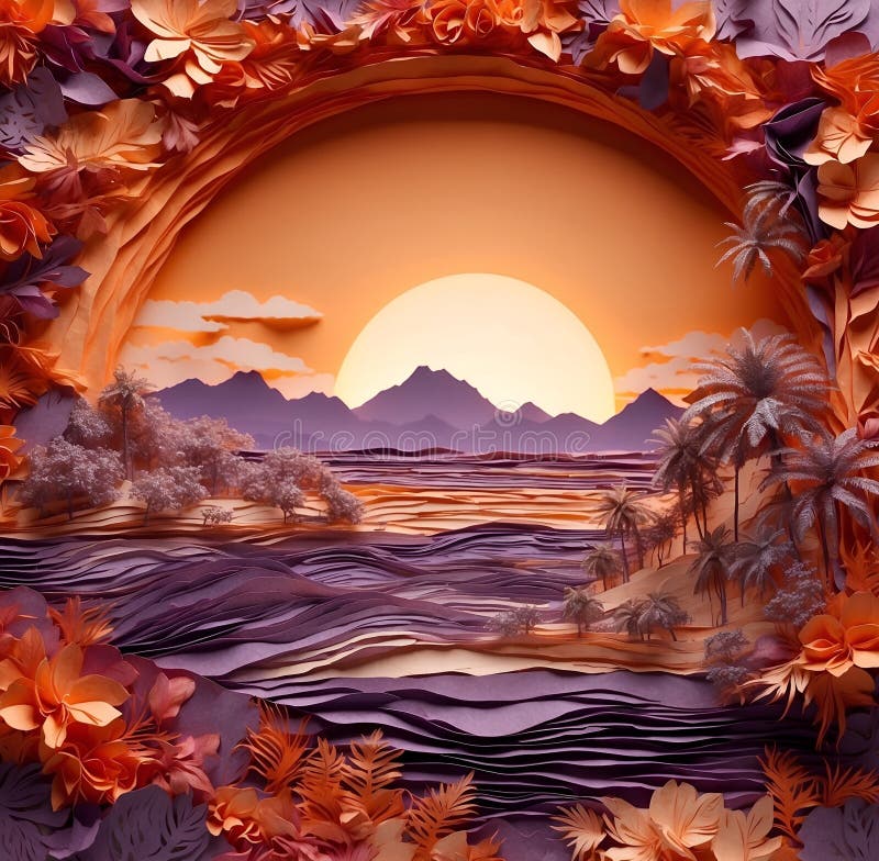 Epic Detail: Dreamy Colors in High Resolution Stock Illustration ...