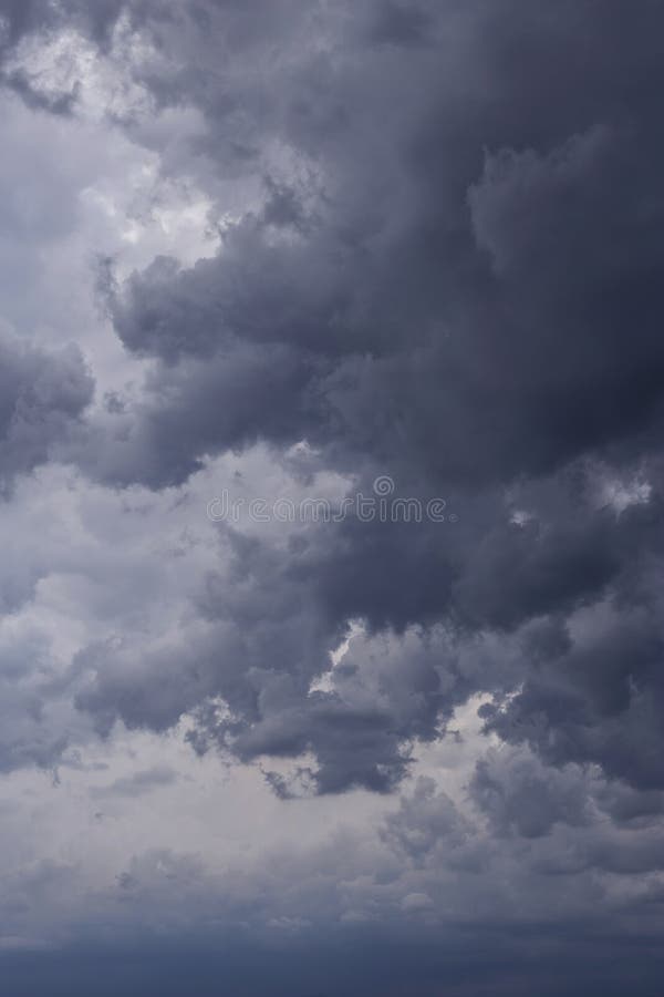 Epic Dramatic Storm Sky, Dark Grey Clouds Background Texture Stock ...