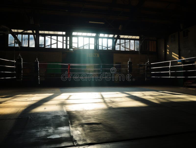 Inside Empty Boxing Ring Stock Illustrations – 263 Inside Empty Boxing ...