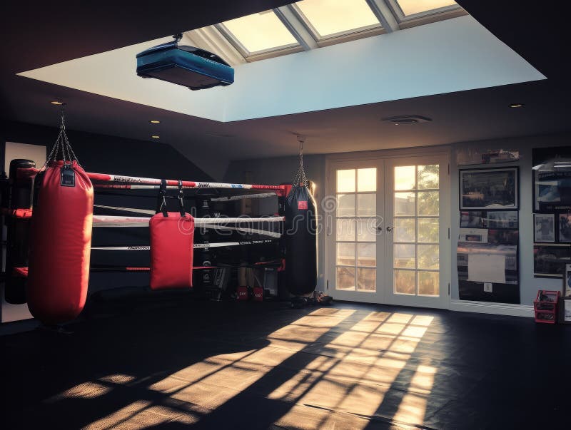 Inside Empty Boxing Ring Stock Illustrations – 263 Inside Empty Boxing ...