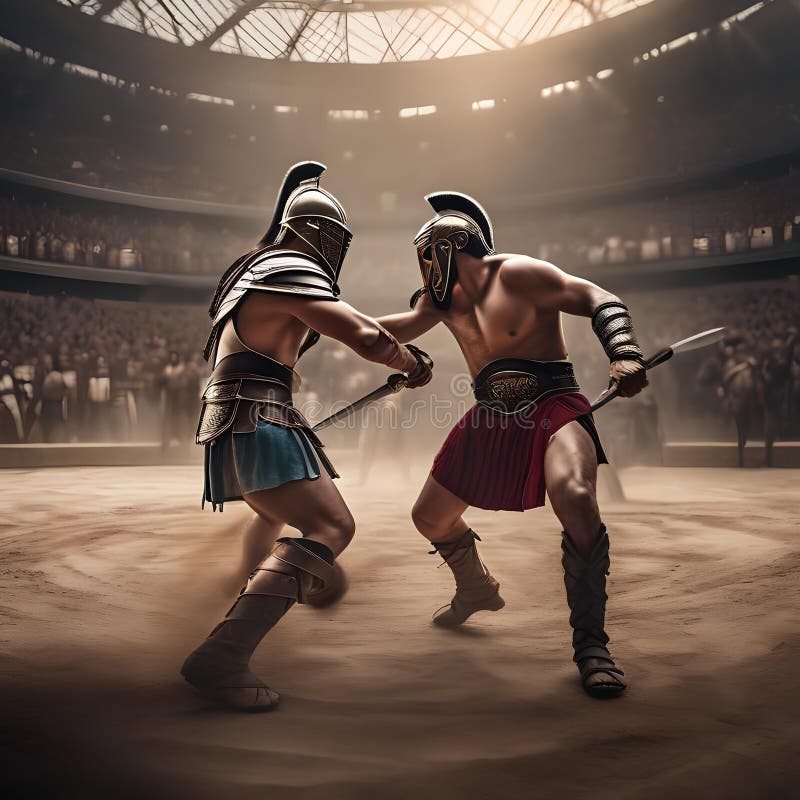 Epic Gladiator Stock Illustrations – 163 Epic Gladiator Stock ...