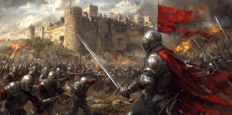 343 Fantasy Castle Battle Ai Stock Photos - Free & Royalty-Free Stock ...