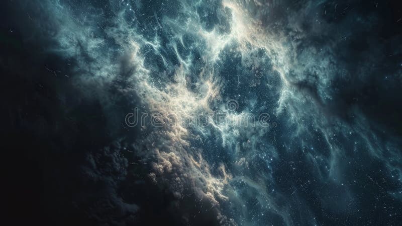 Epic Nebula Cloudscape: Cosmic Starscape Background, Space Galaxy Art ...