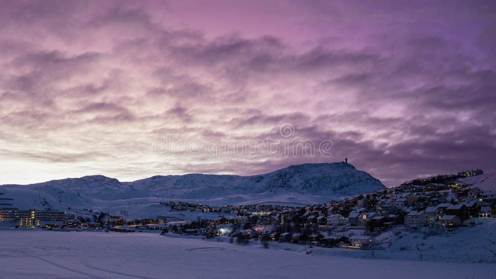 The epic pink sky view stock image. Image of dusk, natural - 267011857