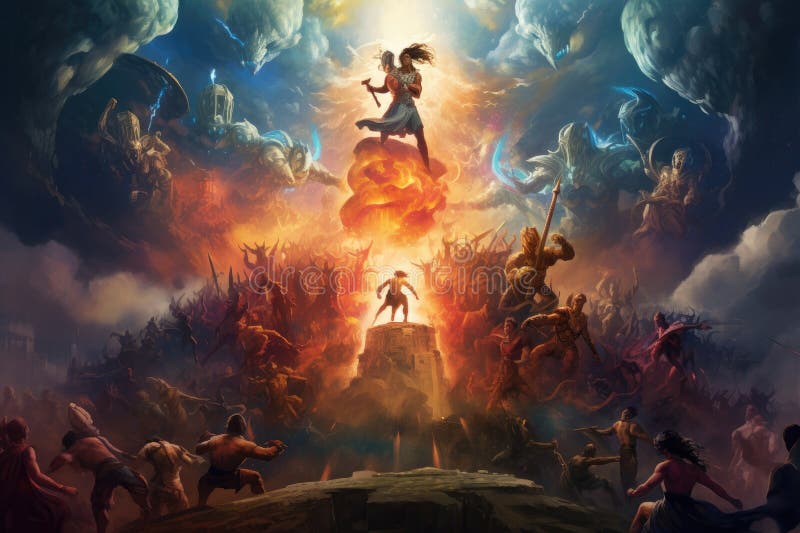 Struggle Deities Stock Illustrations – 34 Struggle Deities Stock ...