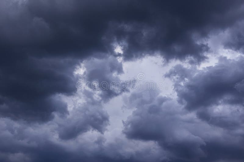 Epic Storm Sky, Dark Clouds Background Texture Stock Image - Image of ...