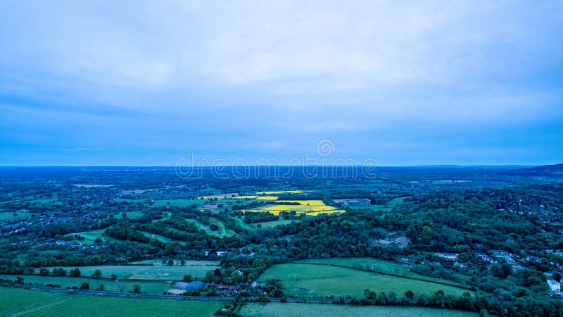 Epic View of the Forest Taken with the Drone Stock Photo - Image of ...