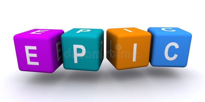 Epic Letter Stock Illustrations – 230 Epic Letter Stock Illustrations ...