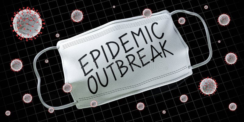 Epidemic Outbreak Concept - 3D Illustration Stock Illustration ...