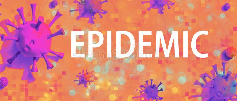 Epidemic Theme with Viral Objects Stock Photo - Image of pathogen ...