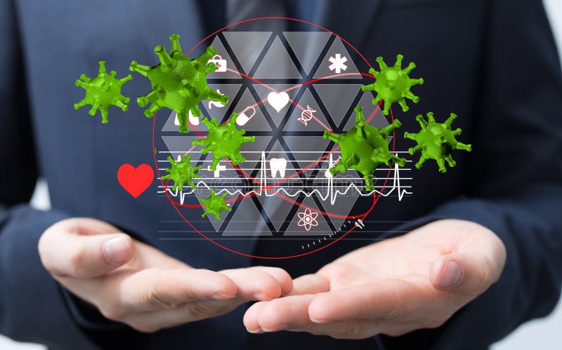 A Epidemic Virus People Group 3d Epidemic Stock Image - Image of ...