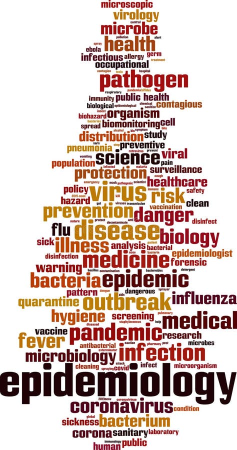 Epidemiology word cloud stock vector. Illustration of healthcare - 272152372