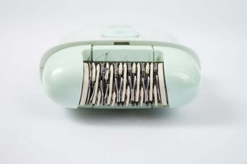 Epilation Machine Front View Isolated on White Background Stock Photo ...