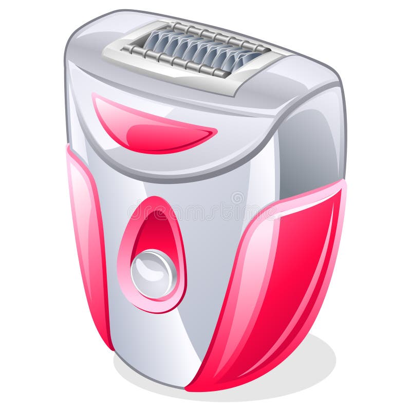 Epilator stock vector. Illustration of technology, stand - 22763140