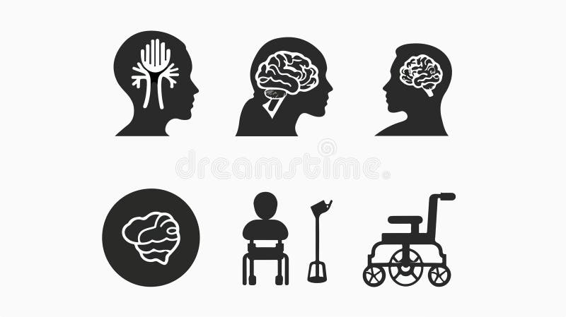 Epilepsy Awareness Icon: Symbol of Disability and Support Stock ...