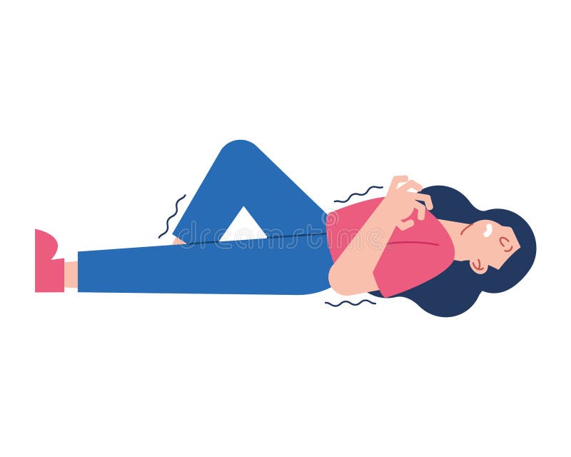 Epilepsy girl design stock vector. Illustration of disorder - 297218322