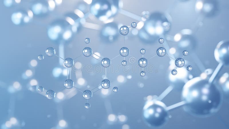 Epinephrine Molecular Structure 3d, Adrenaline, Structural Chemical ...