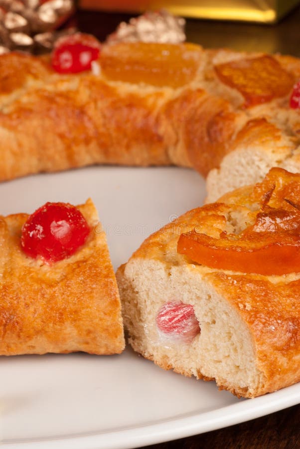 Epiphany cake gift stock image. Image of chrystallized - 27598537