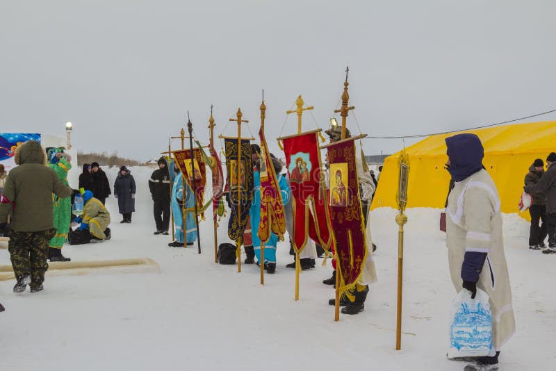 Epiphany . editorial photo. Image of winter, snow, people - 49196141